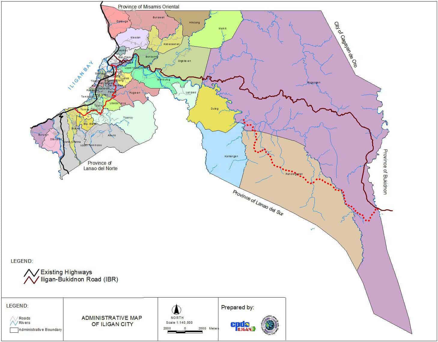 Iligan City Map - Iligan City: Discover Festivals, Tourist Spots ...